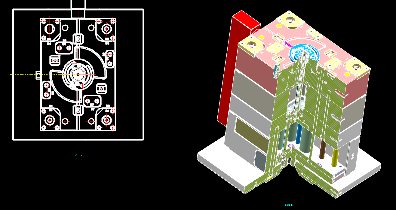 UG6.0 怎么让剖视图 剖一半？-3D溜溜网