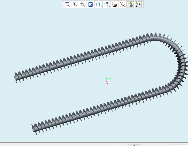PROE3.0画个半圆状的螺旋片，怎么画最简单？-3D溜溜网