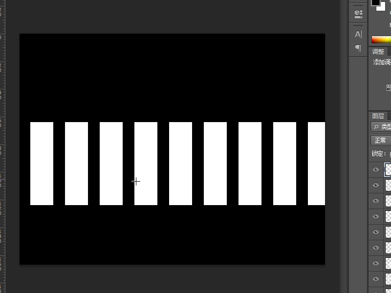 PS如何使用ctrl+shift+alt+t阵列复制 就是一个复制成一排 不要复制成一圈？-3D溜溜网