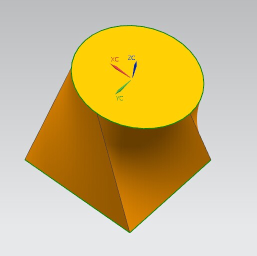请问：如何用UG5.0画方接圆，步骤详细一点谢谢？-3D溜溜网