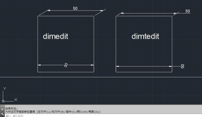 CAD中dimedit和dimtedit的区别？-3D溜溜网
