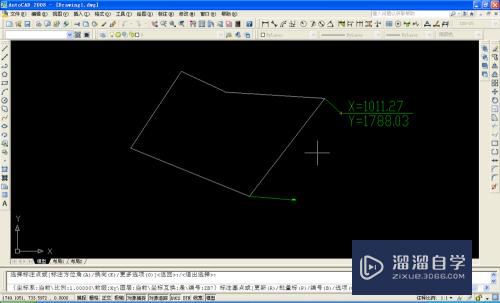 ZBbz怎么给CAD图形标注坐标？_溜溜自学网